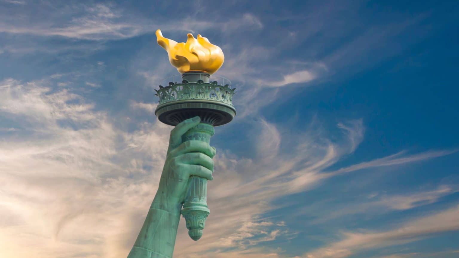 Surprising Deer At Statue Of Liberty Pictures